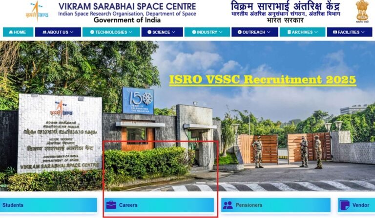 ISRO VSSC Recruitment To The Posts Of Technical Assistant, Scientific ...