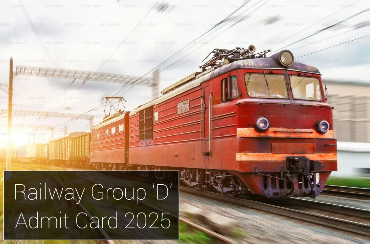 RRB Group D Admit Card 2025 - Check Your Hall Ticket, Exam Center ...